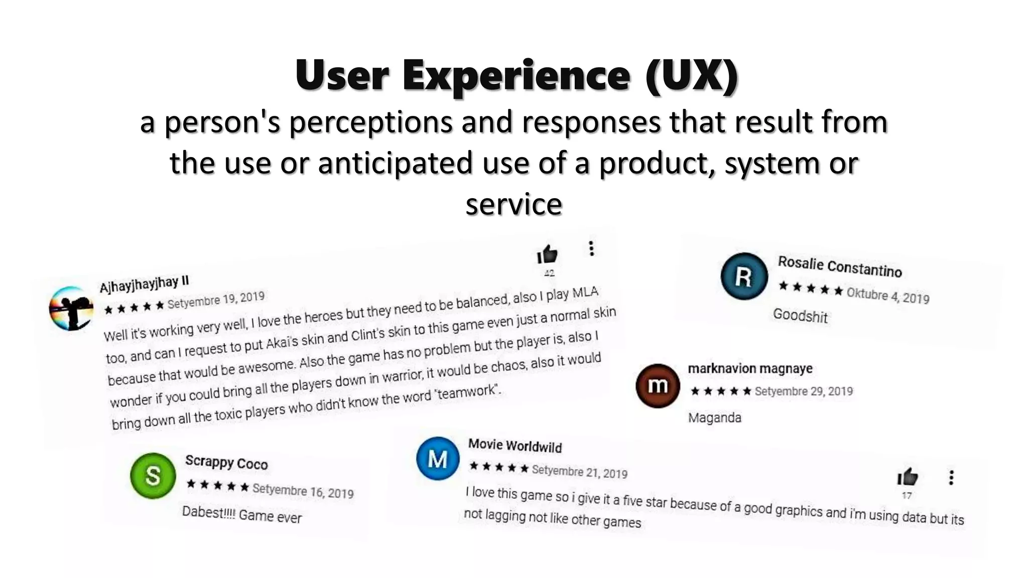 USER EXPERIENCE, PRINCIPLES OF INTERACTIVE DESIGN AND RICH CONTENT of ...