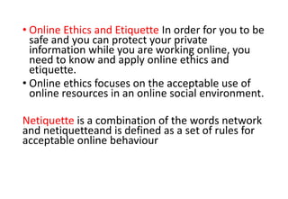 EMPOWERMENT TECHNOLOGY - GRADE 11 POWERPOINT | PPTX