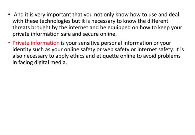 EMPOWERMENT TECHNOLOGY - GRADE 11 POWERPOINT | PPTX