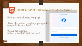 Comprehensive Guide to Basic Webpage Creation Using HTML, CSS, and ...
