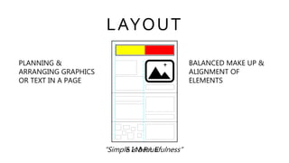 BASIC PRINCIPLES OF GRAPHIC AND LAYOUT | PPTX