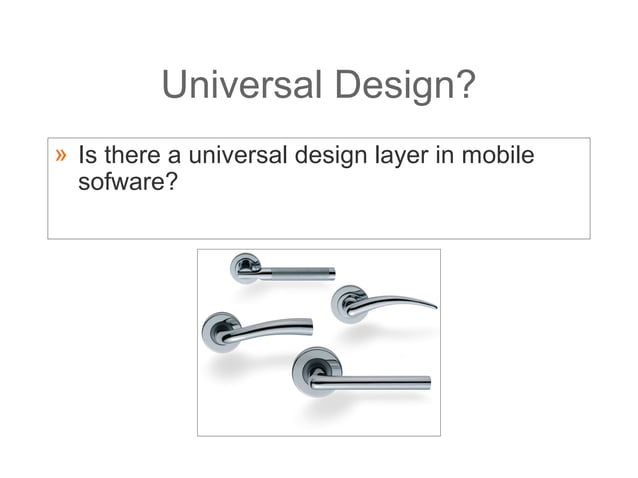 Auditory Interfaces for Small Screen Mobile Devices | PPT | Digital ...