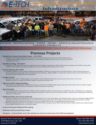 ETech Line Card | PDF