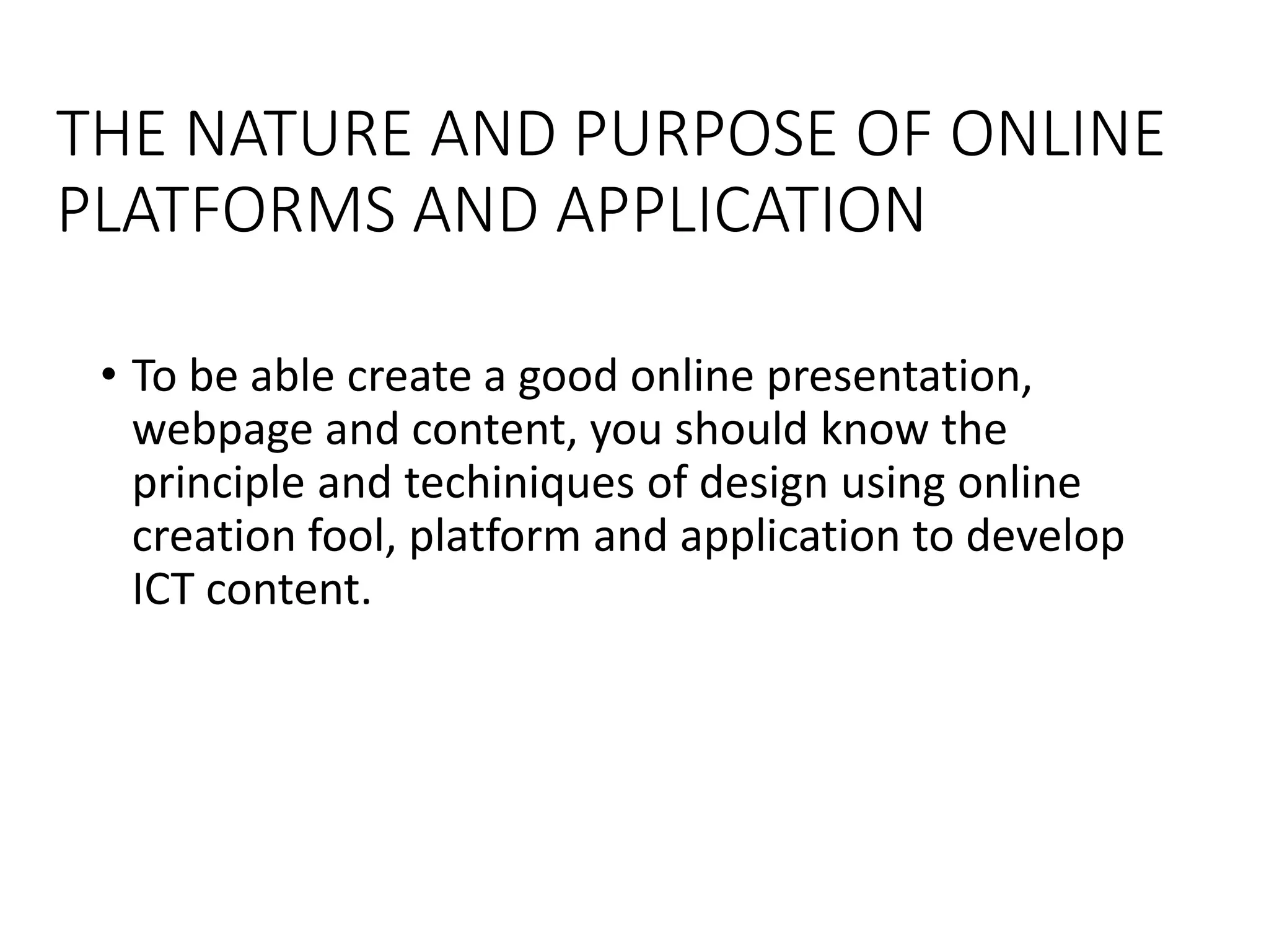 Etech online platform | PPTX