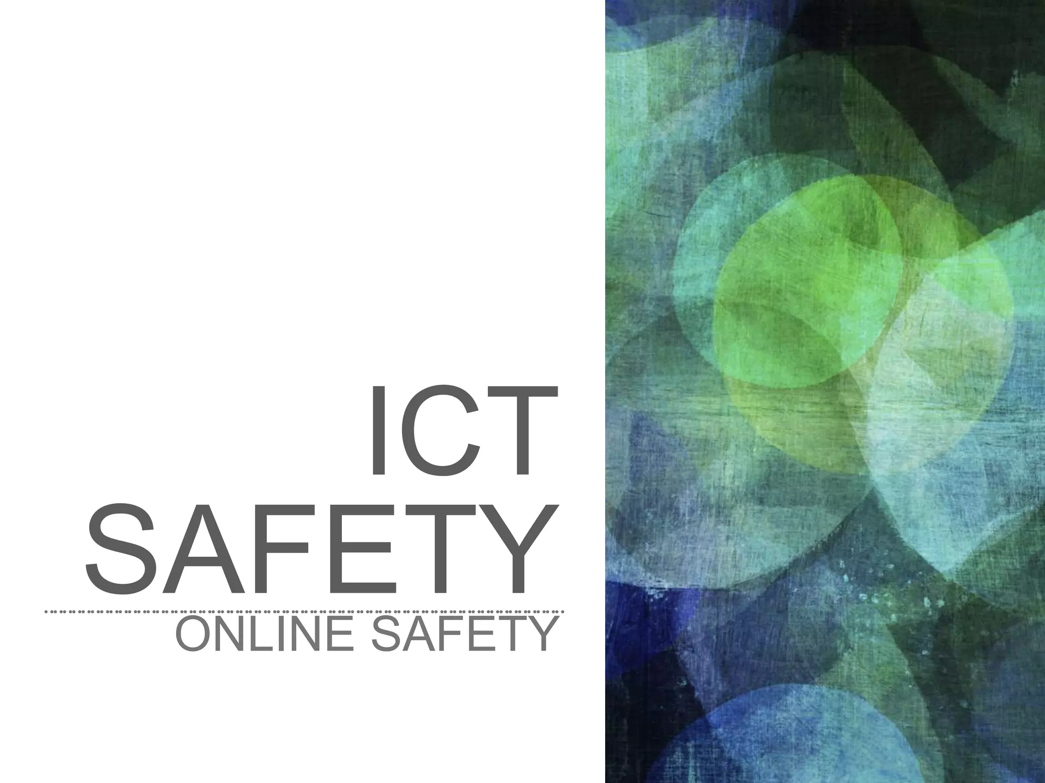 EMPOWERMENT TECHNOLOGY 11 - ICT SAFETY, SECURITY, AND NETIQUETTE | PPTX