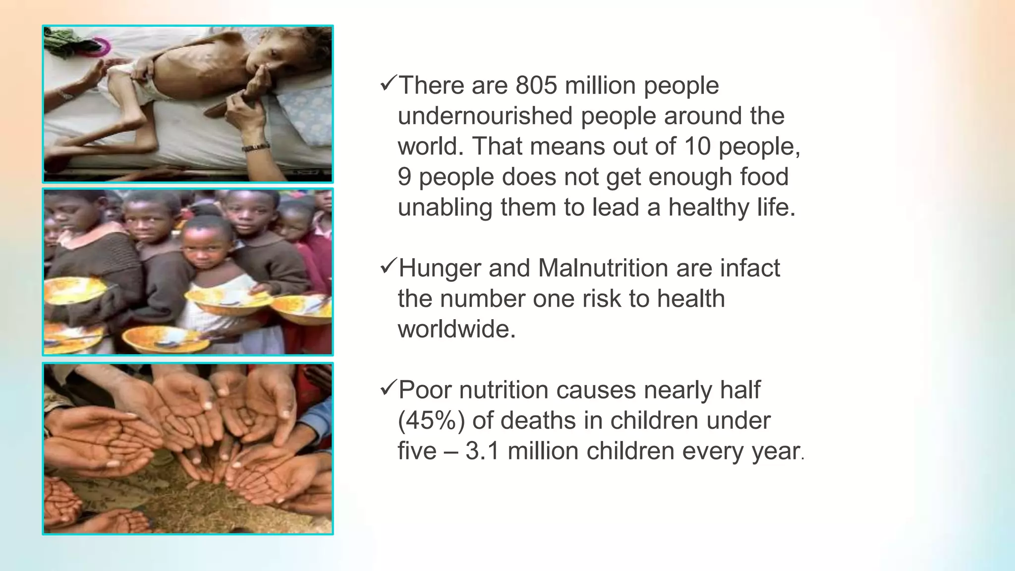HUNGER AWARENESS | PPTX | Nutrition | Healthy Living