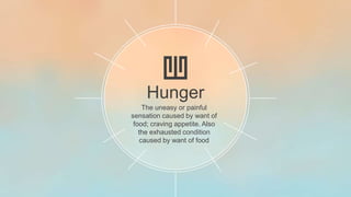 HUNGER AWARENESS | PPTX | Nutrition | Healthy Living