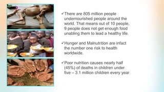 HUNGER AWARENESS | PPTX | Nutrition | Healthy Living