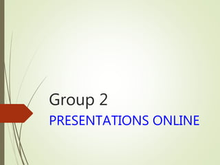 Etech presentation group 2 | PPT