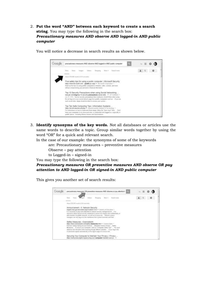 Empowerment Technology: Quarter 1: Module 3 | DOCX
