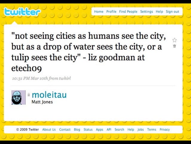 Etech '09 Summary | PDF