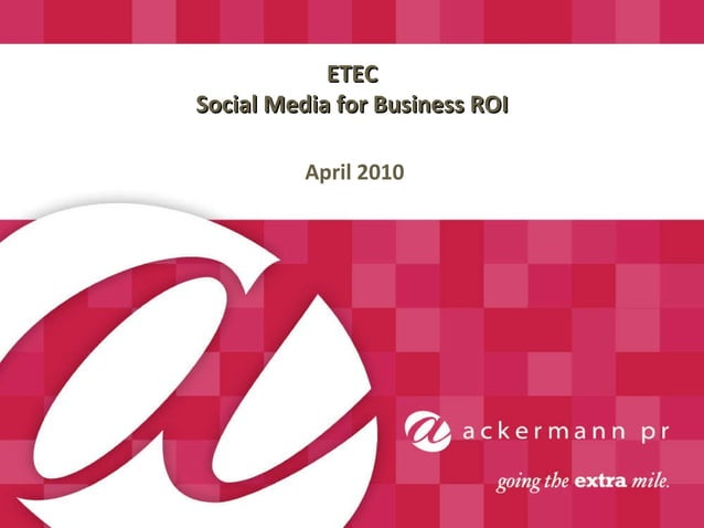 ETEC Presentation | PPT