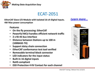 EtherCAT Training | PPTX
