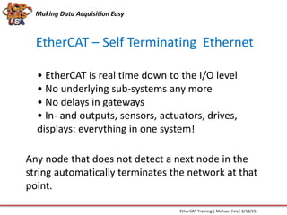 EtherCAT Training | PPTX