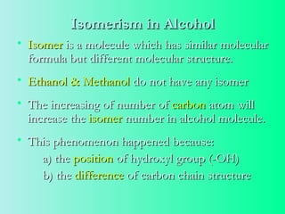 alcohols | PPT