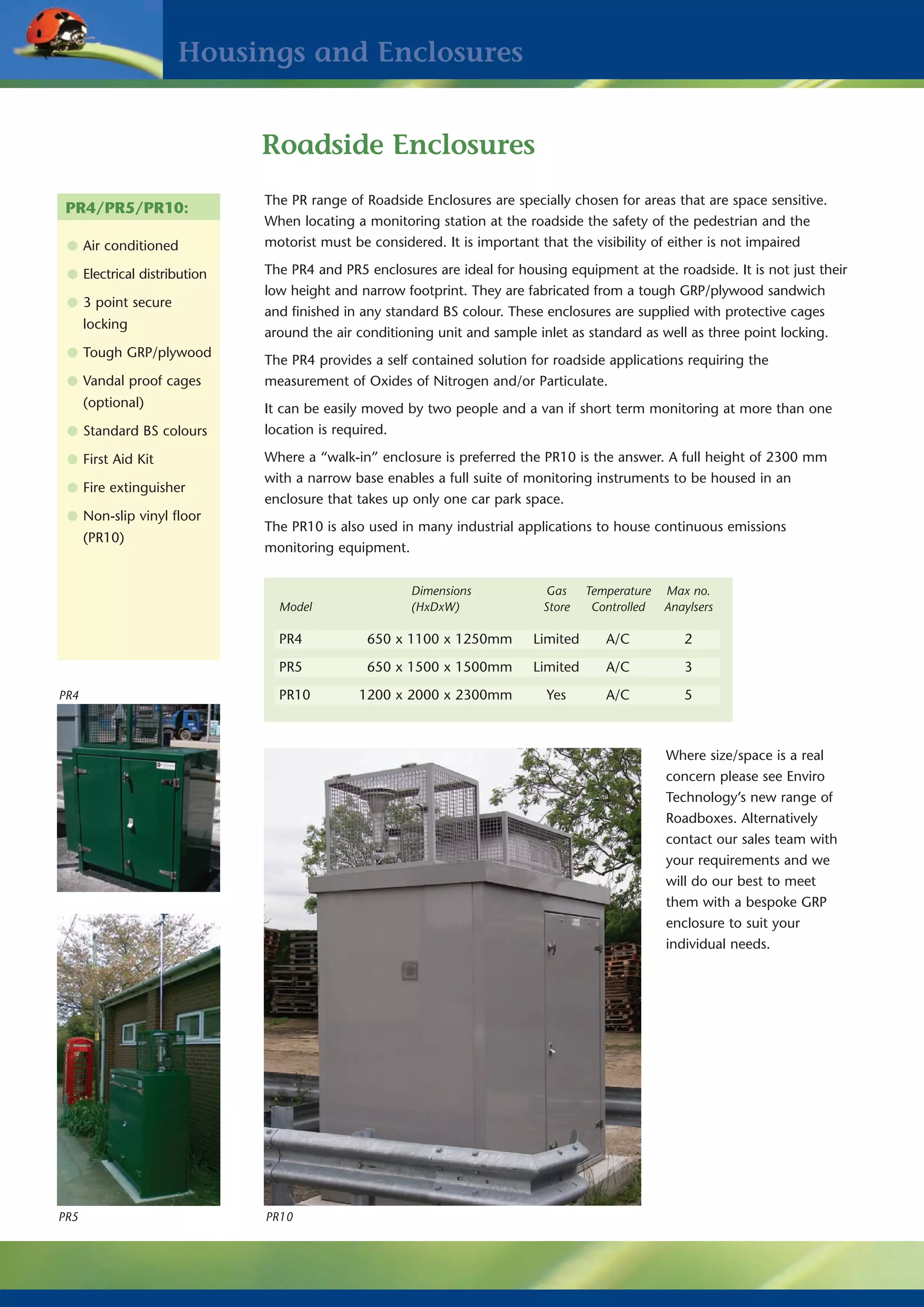 Et enclosures brochure | PDF