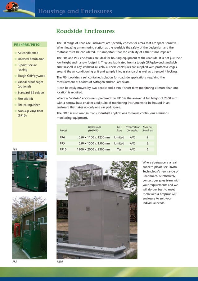 Et enclosures brochure | PDF