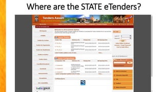 eTendering in 2018: Tenders & Entrepreneurship | PPTX