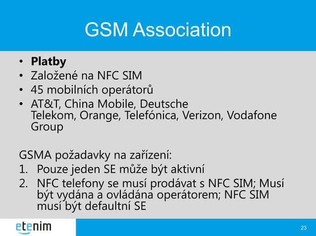 NFC - near field communication (od základů po případové studie)