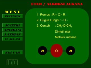 Eter gugus fungsi | PPT