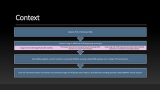 Eternal blue Vulnerability | PPTX