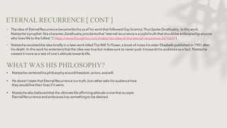 Eternal recurrence powerpoint! (2) | PPT