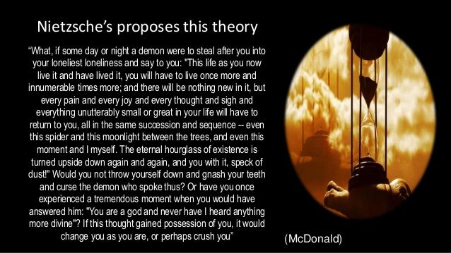 Eternal recurrence pp