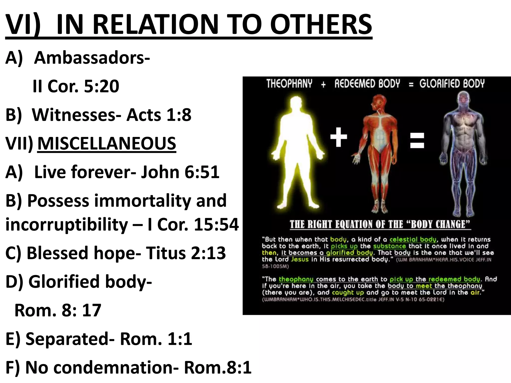Eternal security/ Assurance of Salvation | PPTX