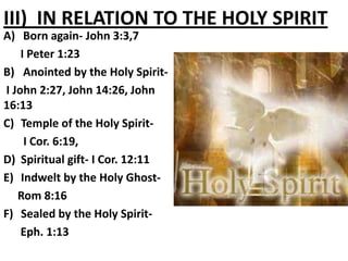Eternal security/ Assurance of Salvation | PPTX