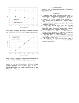Eternal Sun Group - Bifacial measurements, towards a new norm! | PDF ...