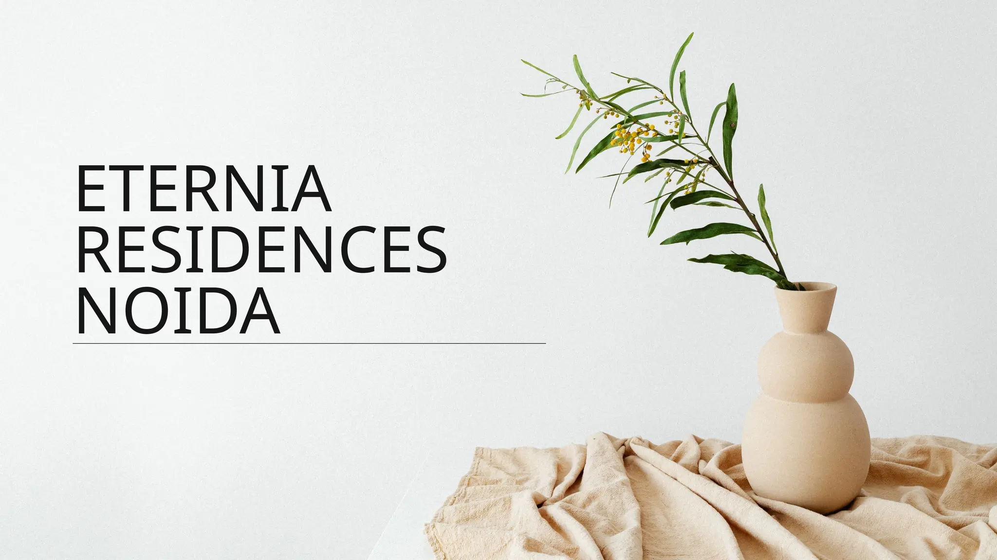 Eternia Residences Noida: Ultra‑Luxury Sky‑Line Living | PPTX