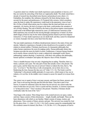 Eternity and time | PDF