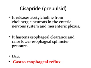 3. drug affecting git motility rt h | PPT | Digestive Disorders ...