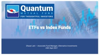 ETFs vs Index Funds | PDF