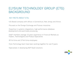 Etg July2010 Deck | PDF