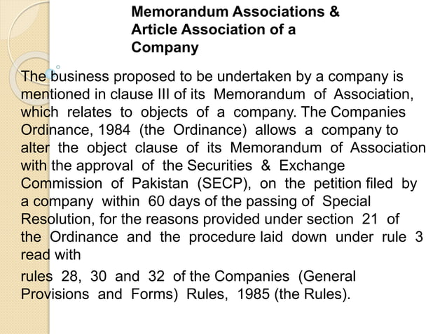 SECP(Security exchange&commission of Pakistan) | PPT