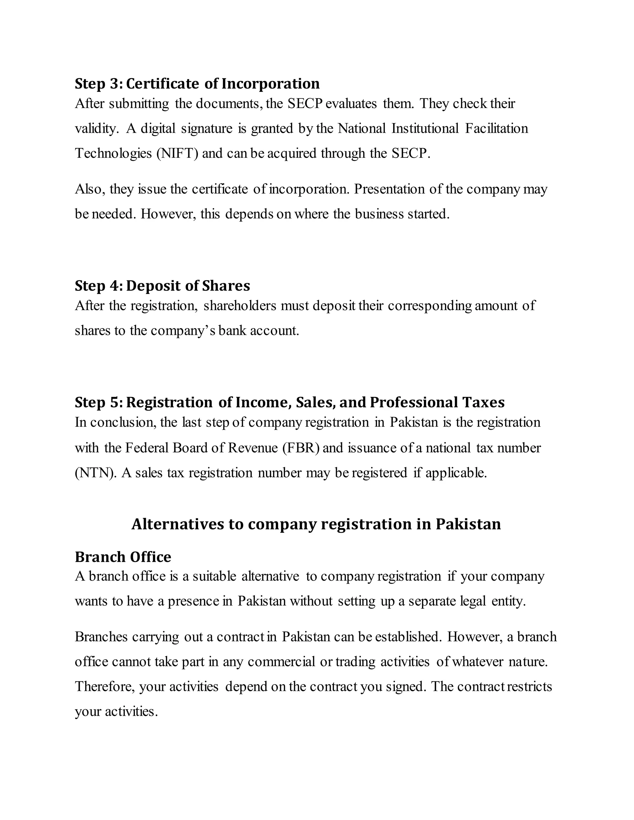 SECP(Security exchange&commission of Pakistan) | DOCX