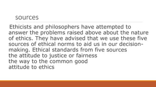 ethics | PPTX