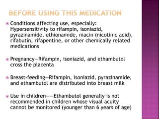 Ethambutol by arif khan | PPT