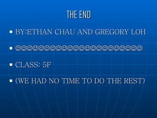 Ethan Chau & Gregory Loh | PPT