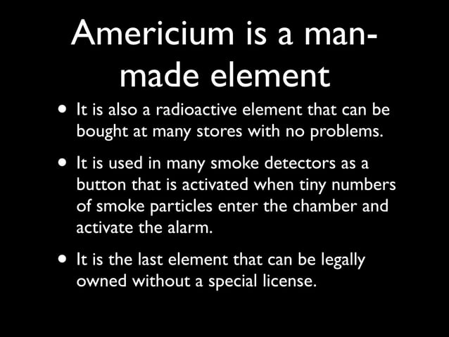 Am Americium | PPT