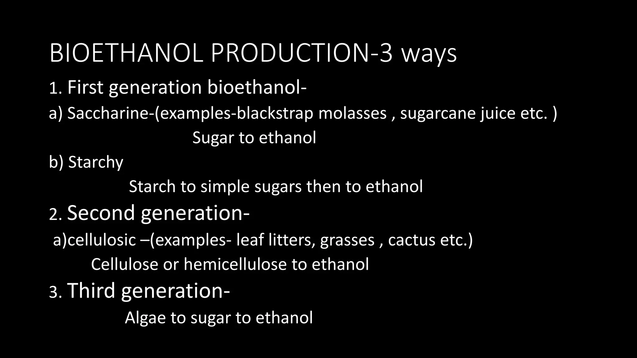 Ethanol | PPTX