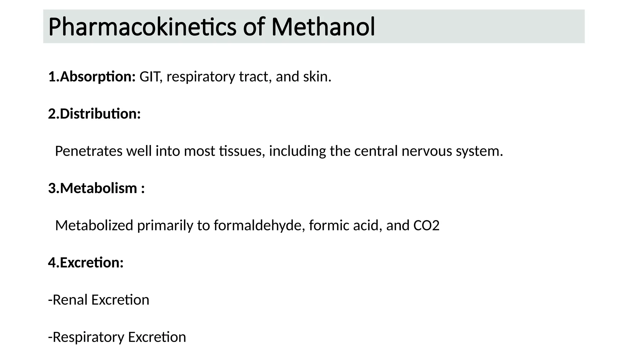 Describe the symptoms and management of ethanol and methanol poisonings ...