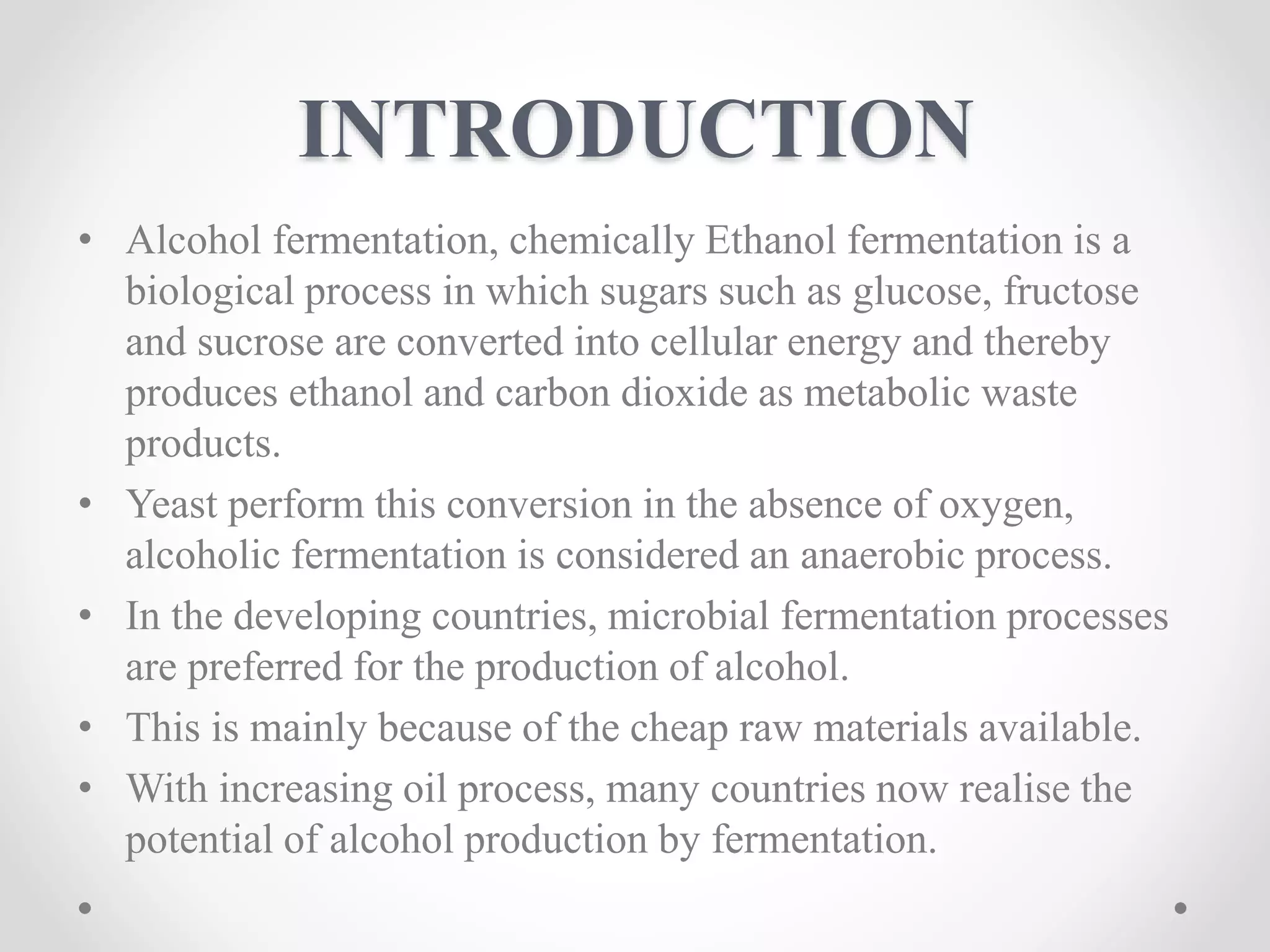 Ethanol fermentation | PPTX