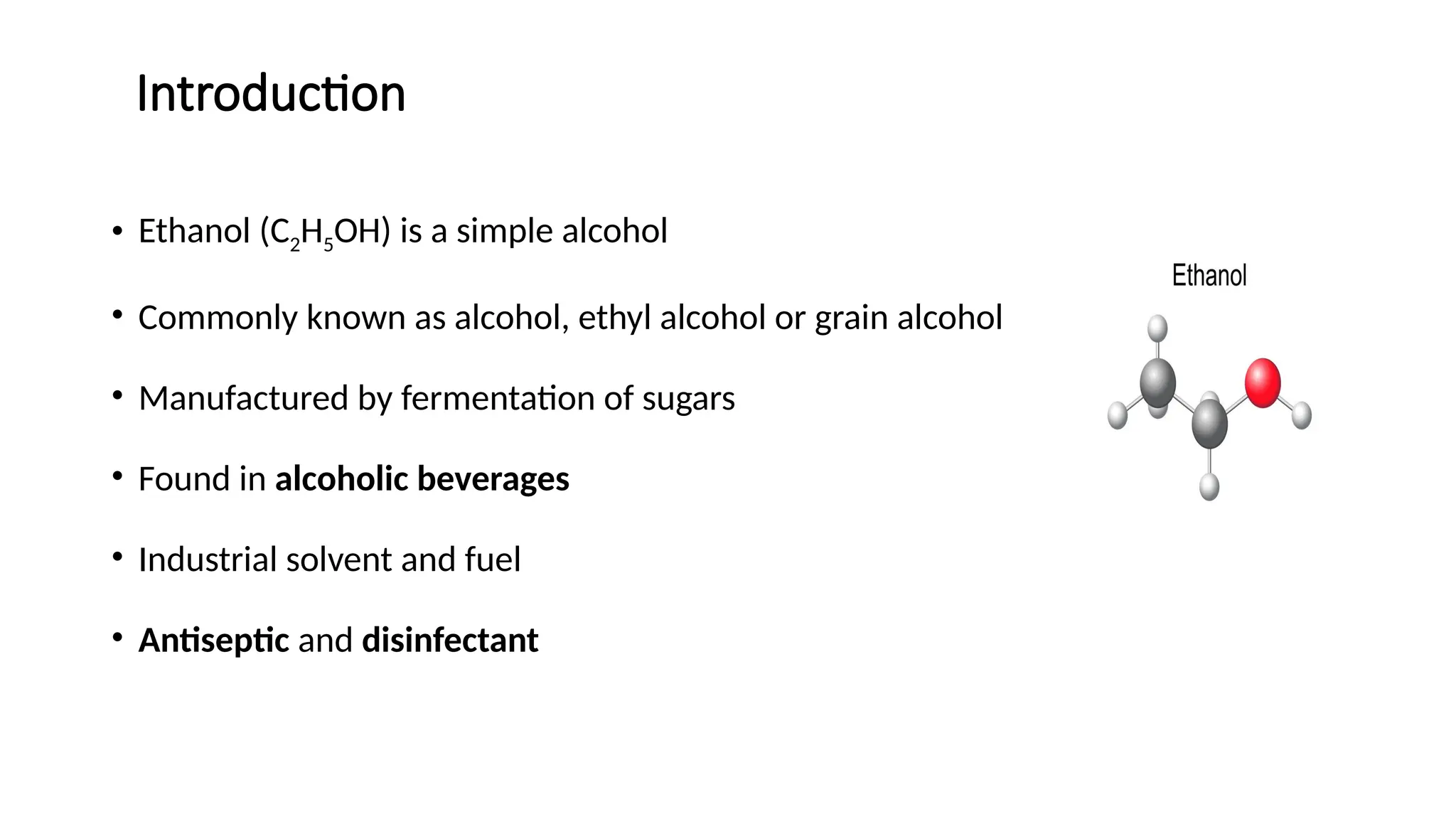 Acute and Chronic Intake of Ethanol ppt | PPTX