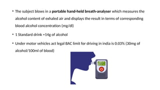 Acute and Chronic Intake of Ethanol ppt | PPTX