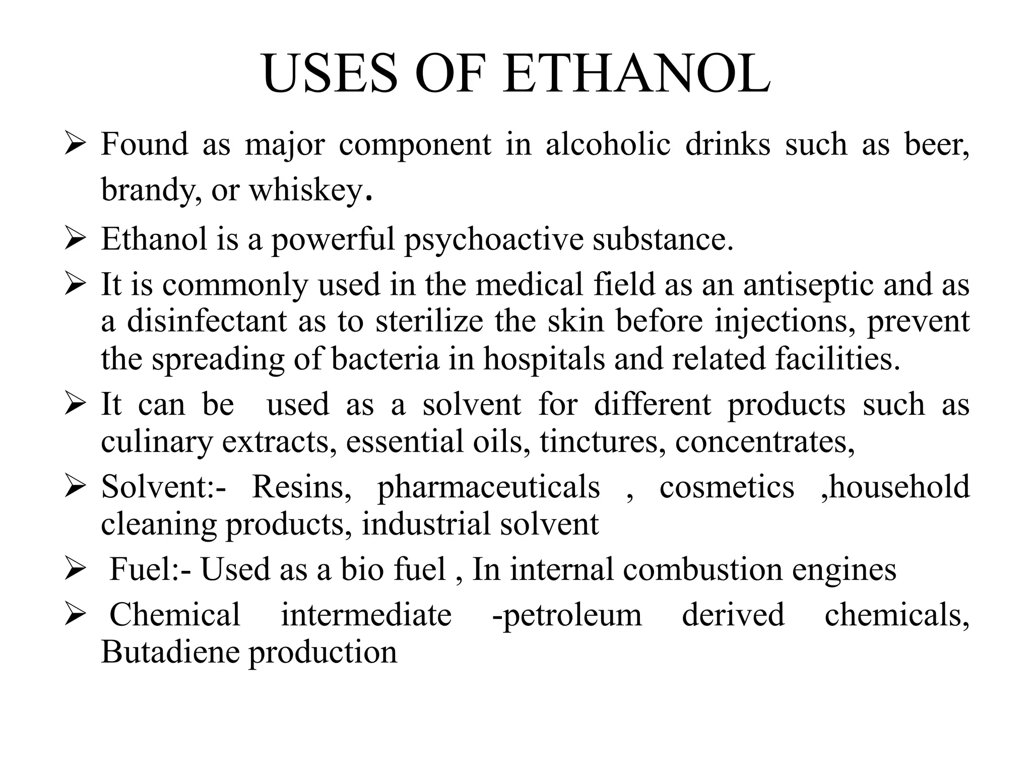 Ethanol production | PPTX