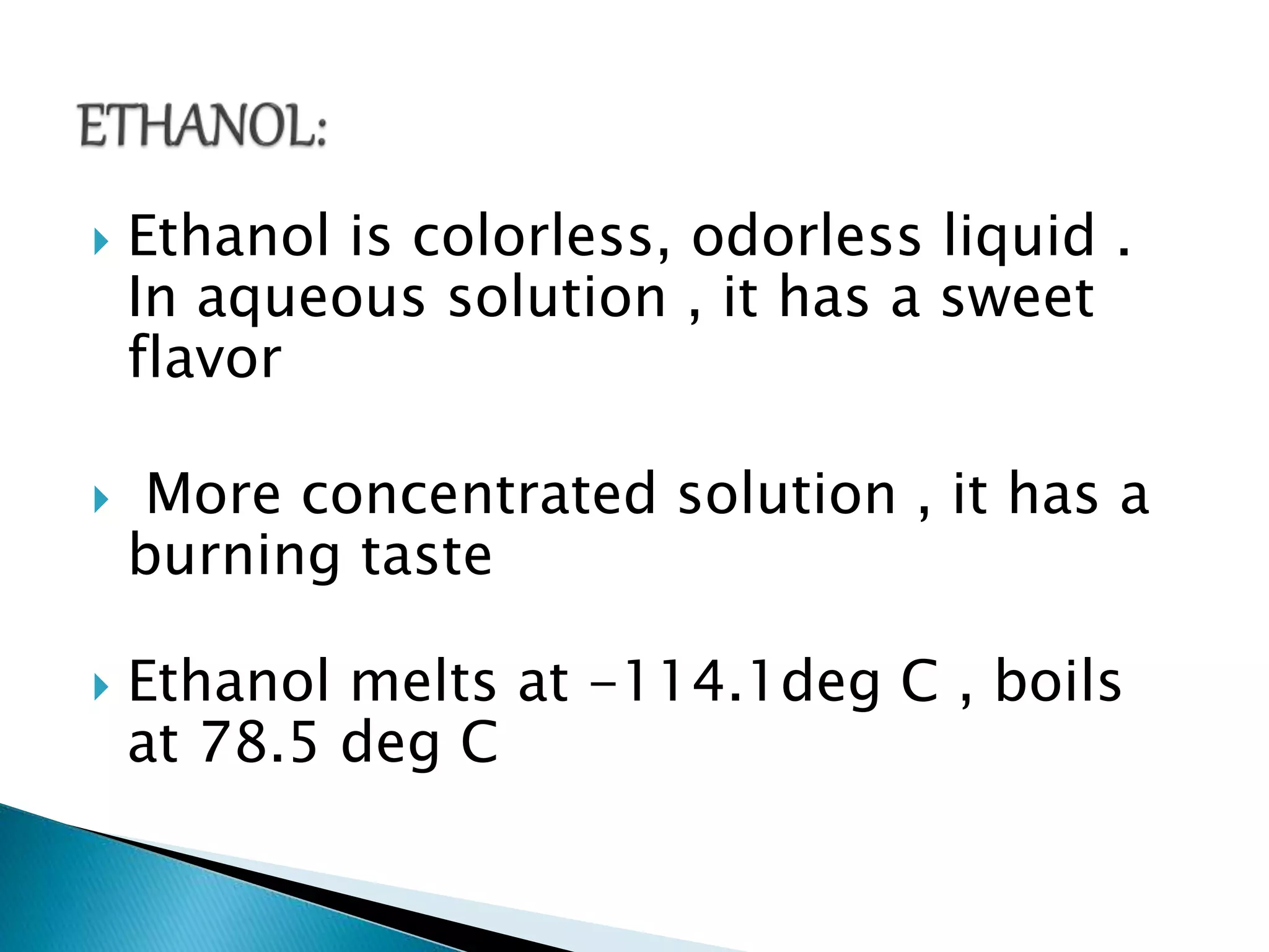 Ethanol prodction | PPTX