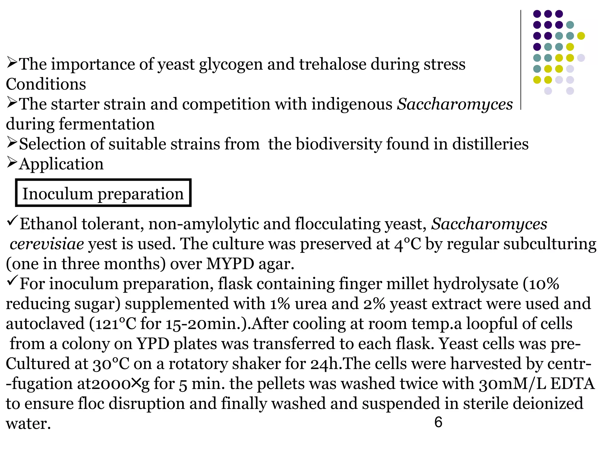 Ethanol production by cane molasses by saccharomyces cerevisiae | PPT