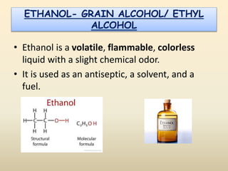 Ethanol production | PPTX
